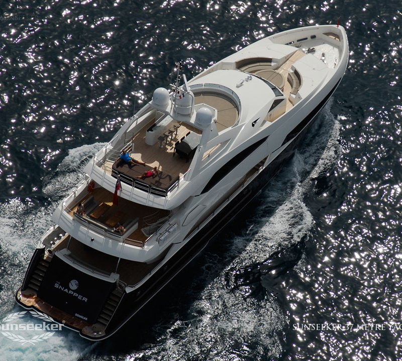 Yacht THE SNAPPER, SUNSEEKER 37 Tri Deck Yacht Charter | CHARTERWORLD ...