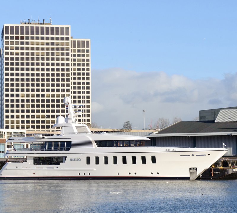 Yacht BLUE SKY, a Feadship F45 Vantage Superyacht | CHARTERWORLD Luxury ...