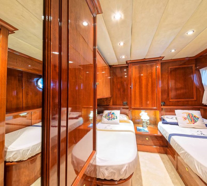 BUGIA Yacht Charter Details, Cantieri Navali di Termoli | CHARTERWORLD ...