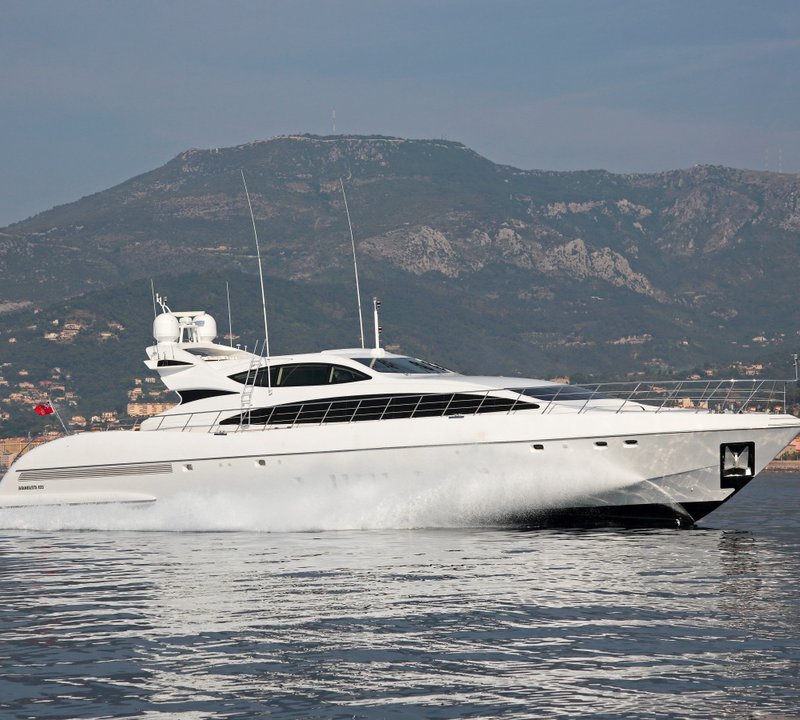 The 33.8m motor yacht Mangusta 110 by Overmarine Group — Yacht Charter ...