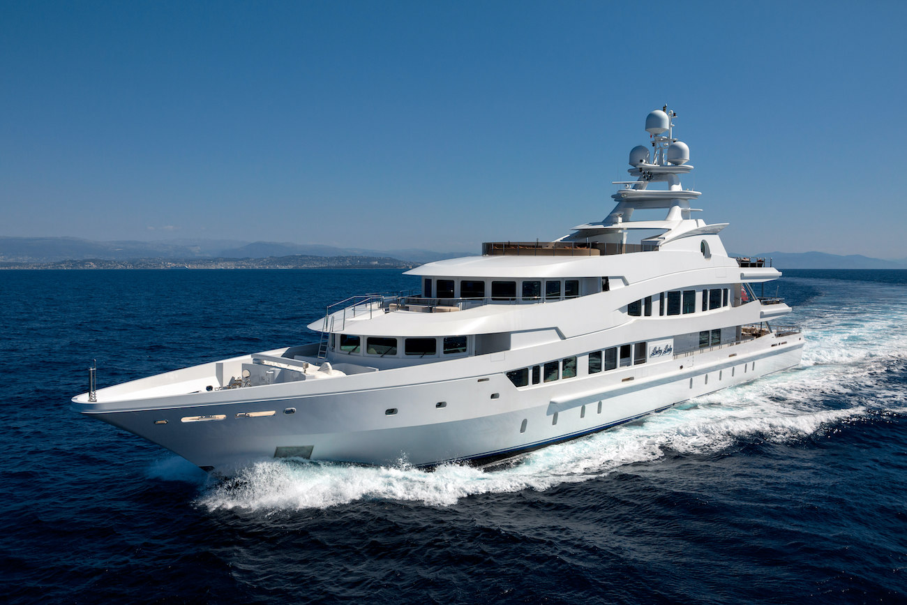 62m Oceanco superyacht LUCKY LADY review | CHARTERWORLD Luxury Yacht ...