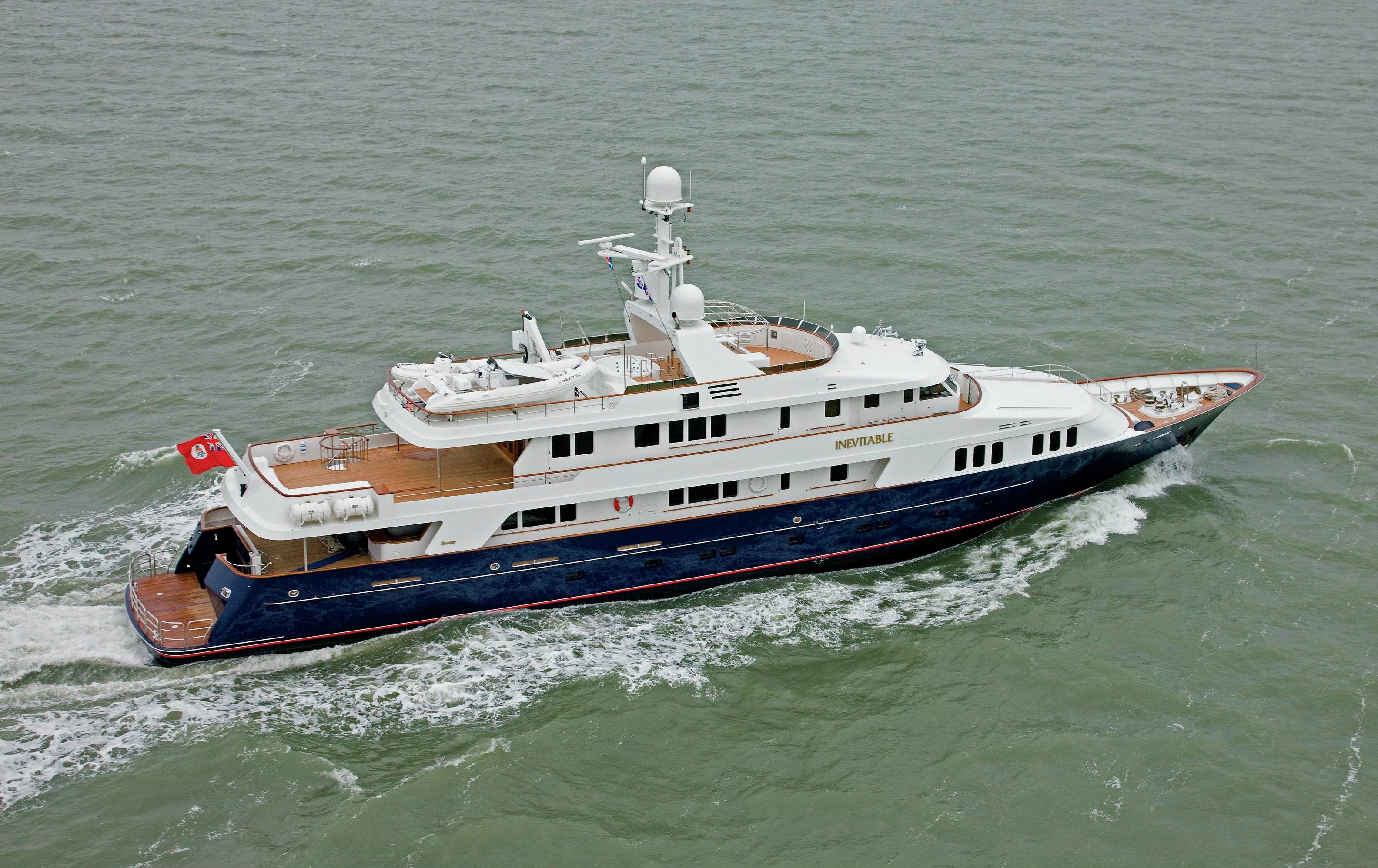 Massive 92m FEADSHIP Mega Yacht Hull 695 underway to Aalsmeer — Yacht ...