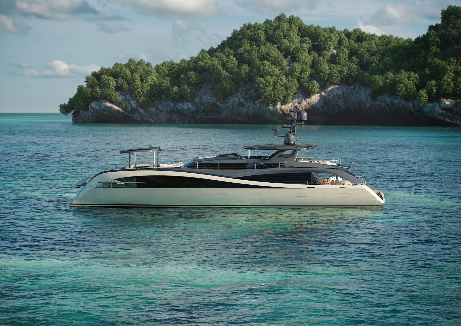 Yacht SEAWOLF X, Rossinavi | CHARTERWORLD Luxury Superyacht Charters