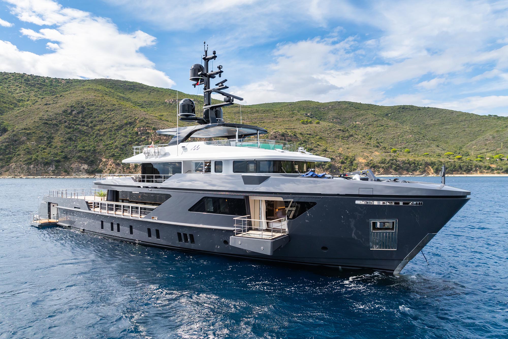 'M' Yacht Charter Details, Sanlorenzo | CHARTERWORLD Luxury Superyachts