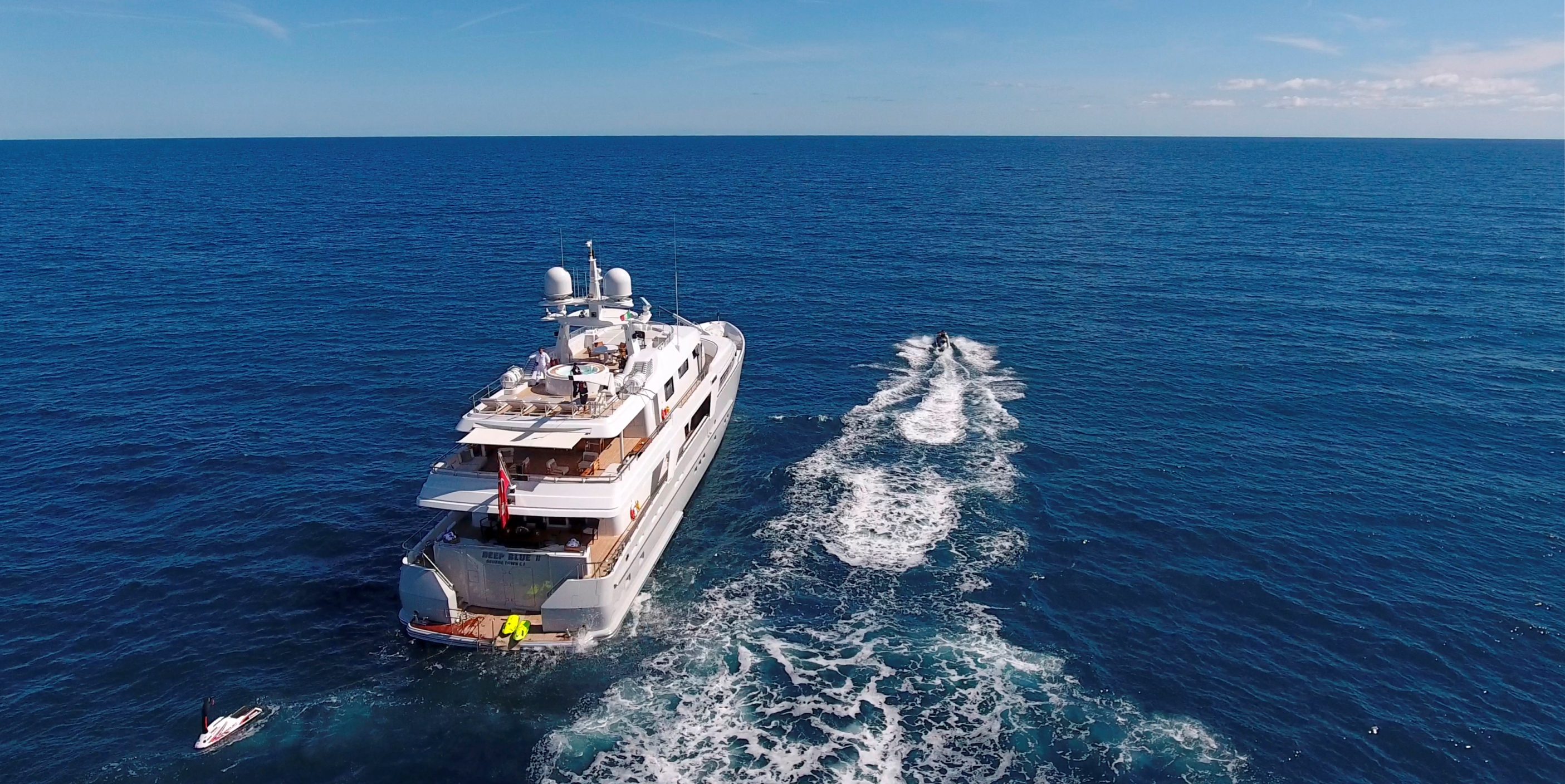 Yacht DEEP BLUE II, Oceanco | CHARTERWORLD Luxury Superyacht Charters