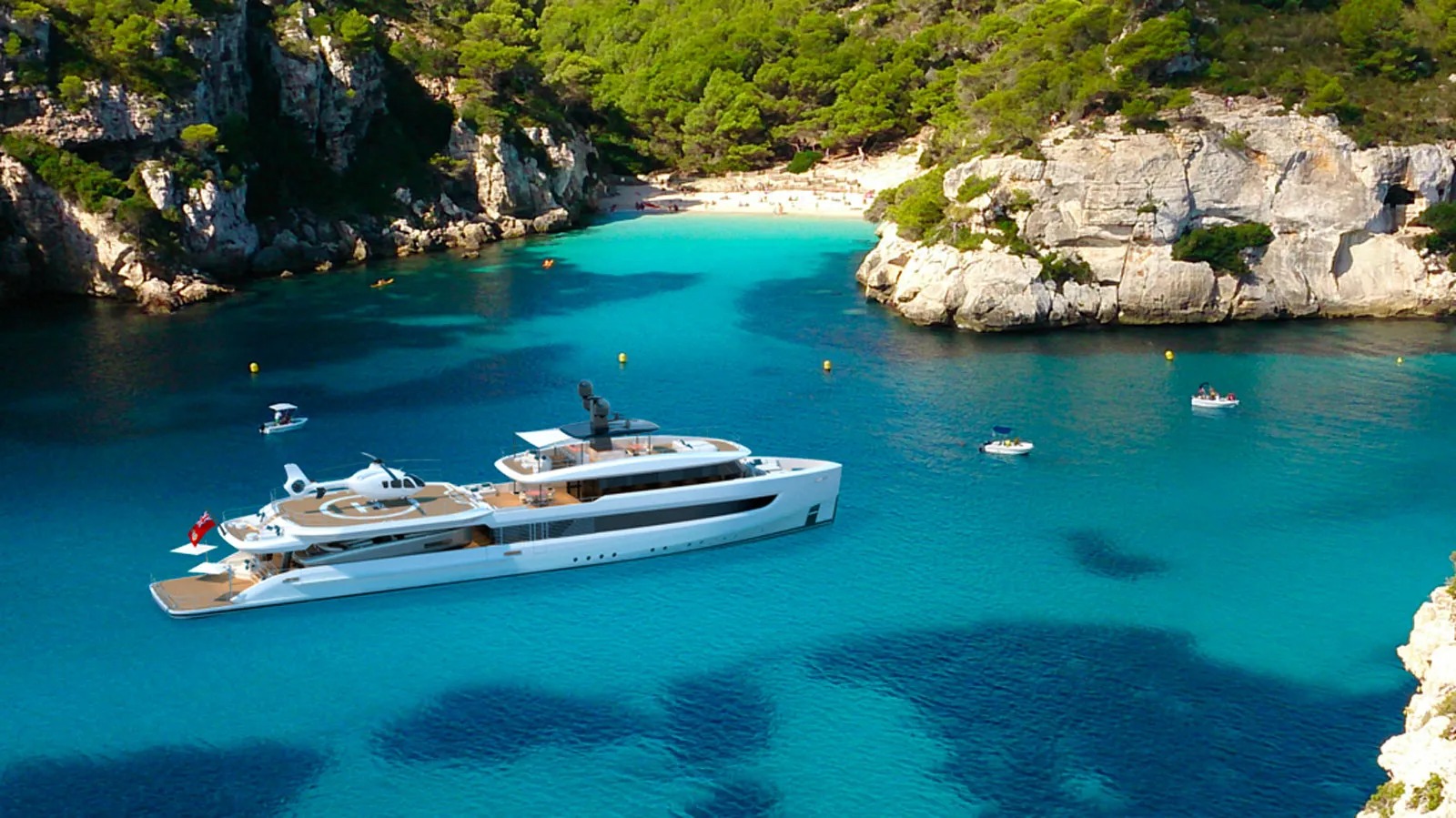 Yacht PROJECT SEA CLUB, Alia Yachts | CHARTERWORLD Luxury Superyacht ...