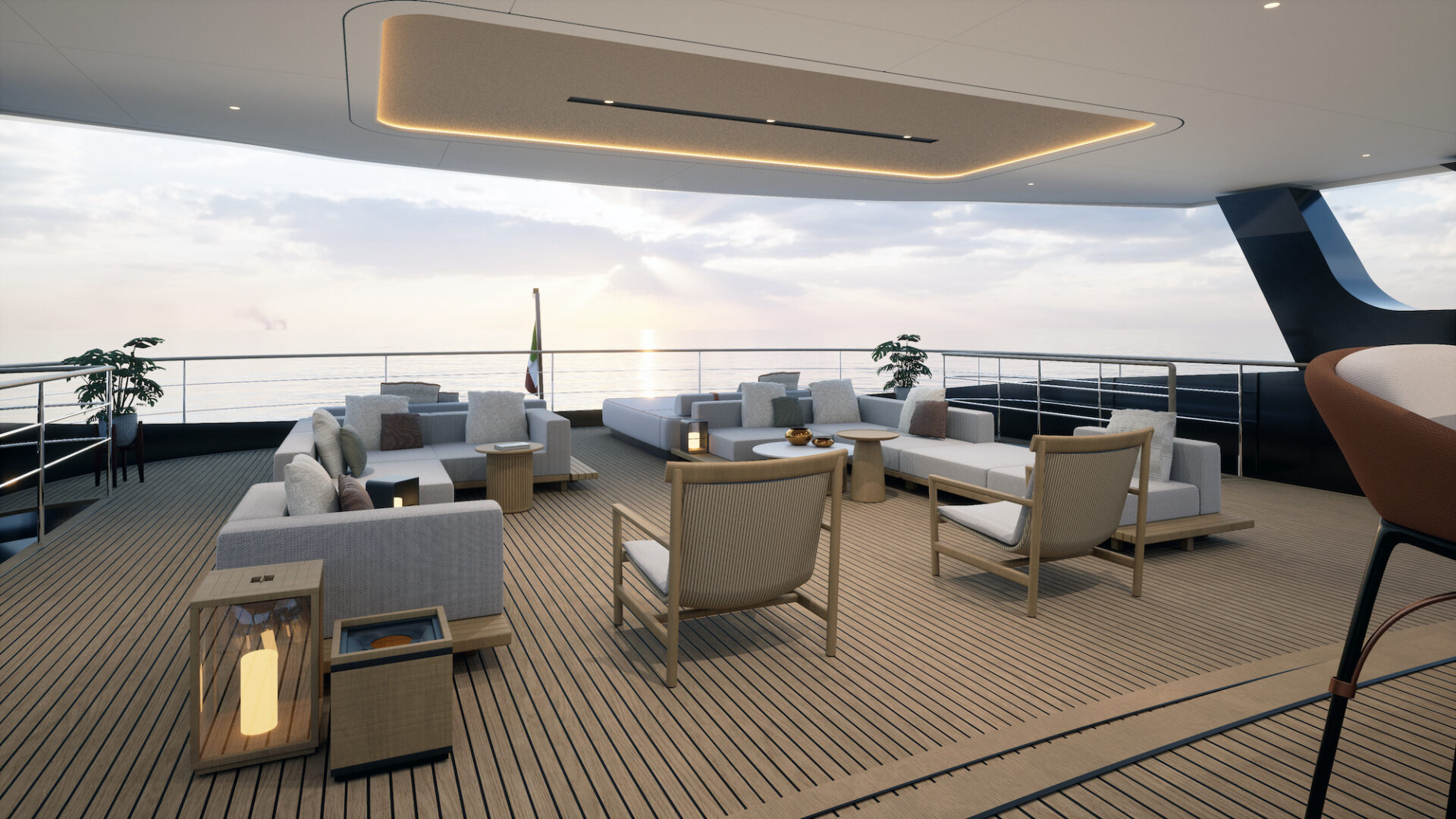 Yacht SEAWOLF X, Rossinavi | CHARTERWORLD Luxury Superyacht Charters