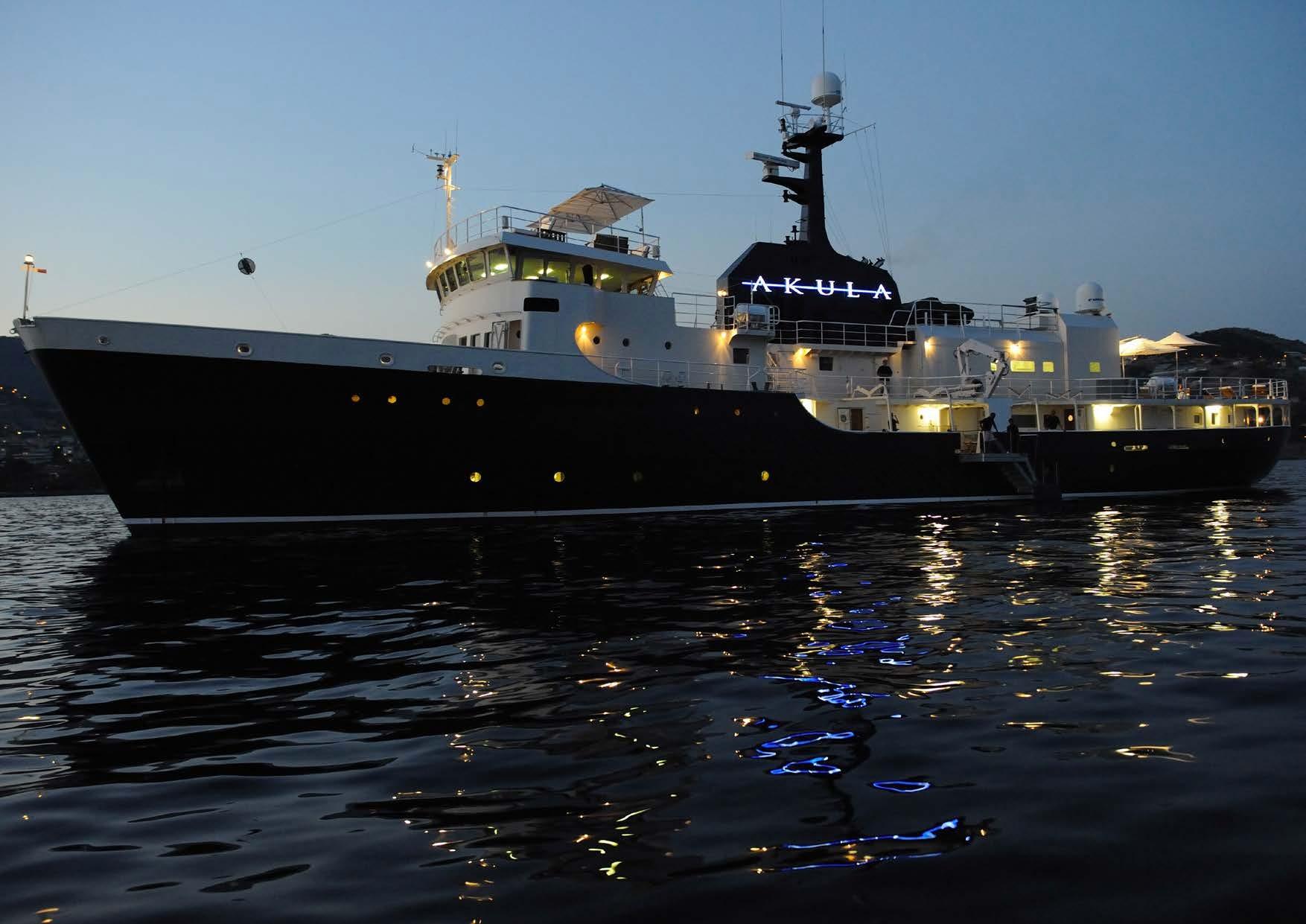 Yacht AKULA, Amels | CHARTERWORLD Luxury Superyacht Charters