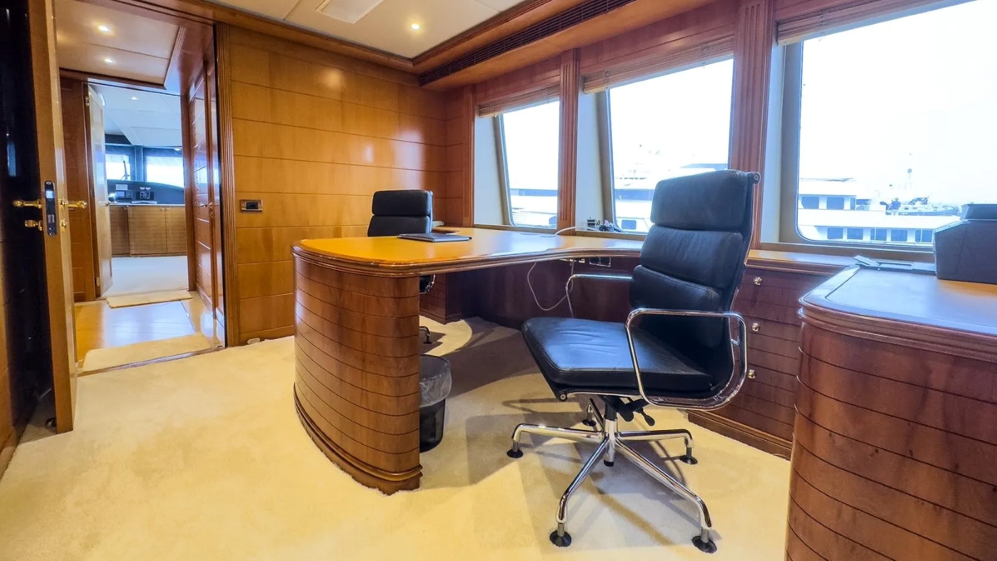 BENIK - Owner's Office – Luxury Yacht Browser | by CHARTERWORLD ...