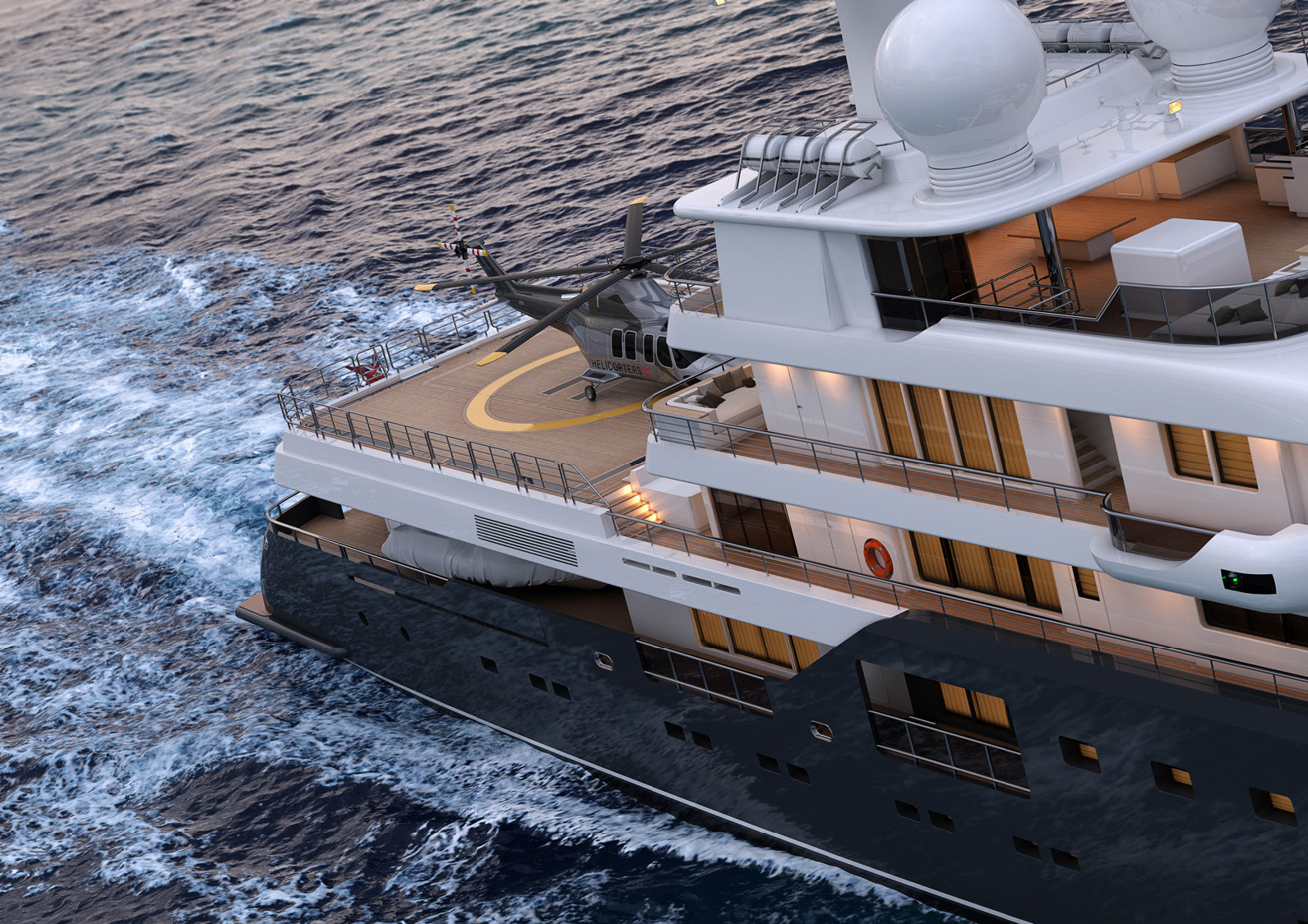 Yacht PLANET NINE, Admiral - NCA Carrara | CHARTERWORLD Luxury ...