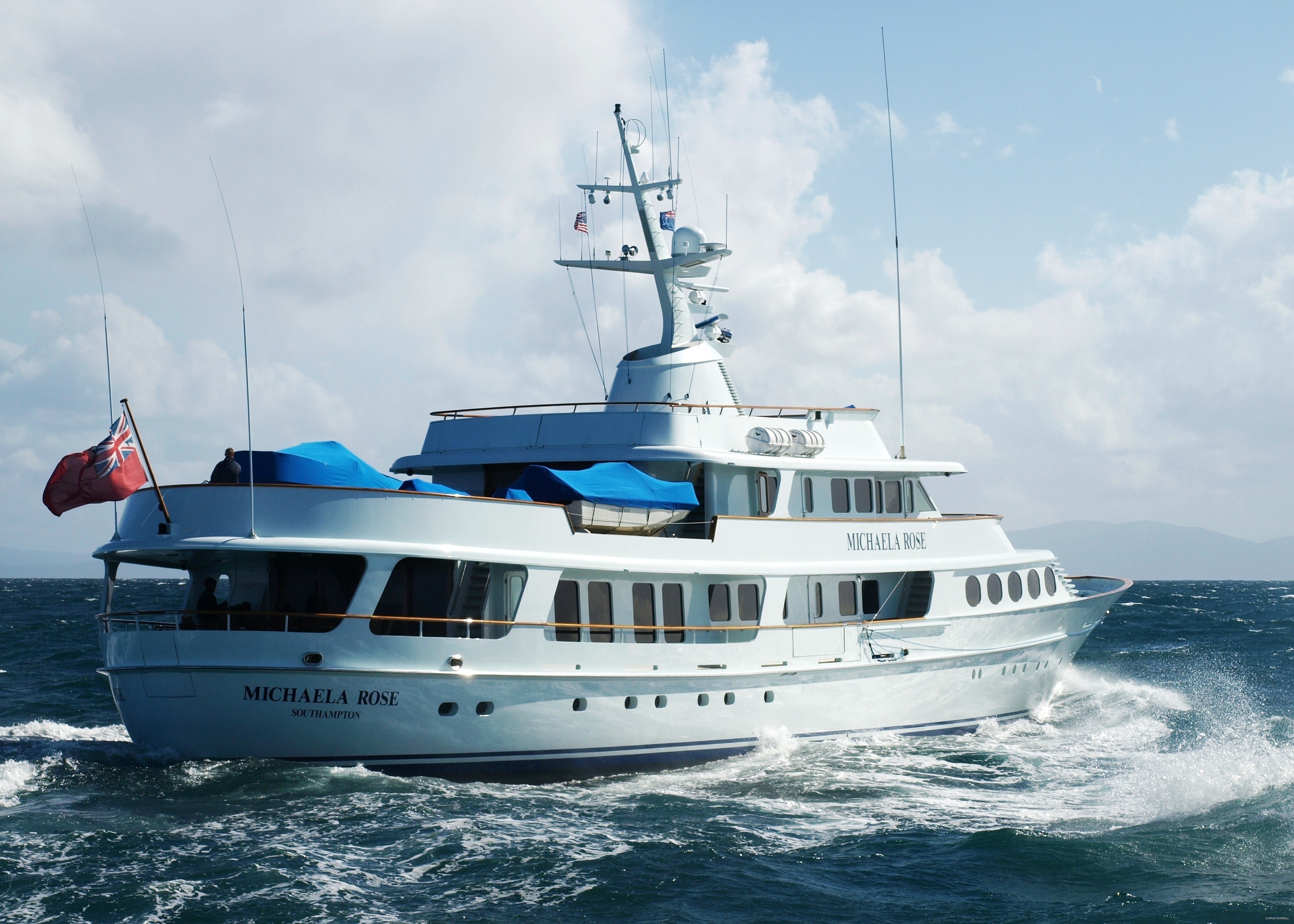 Yacht MICHAELA ROSE, Schiffs-und Bootswerf Fr Schweers (Lurssen Group ...