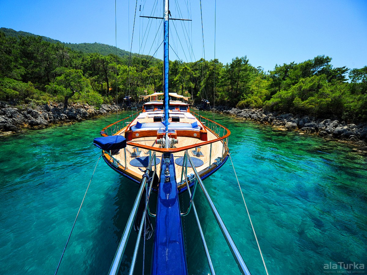 Blue Capricorn Yacht Charter Details, Gullet charter yacht ...