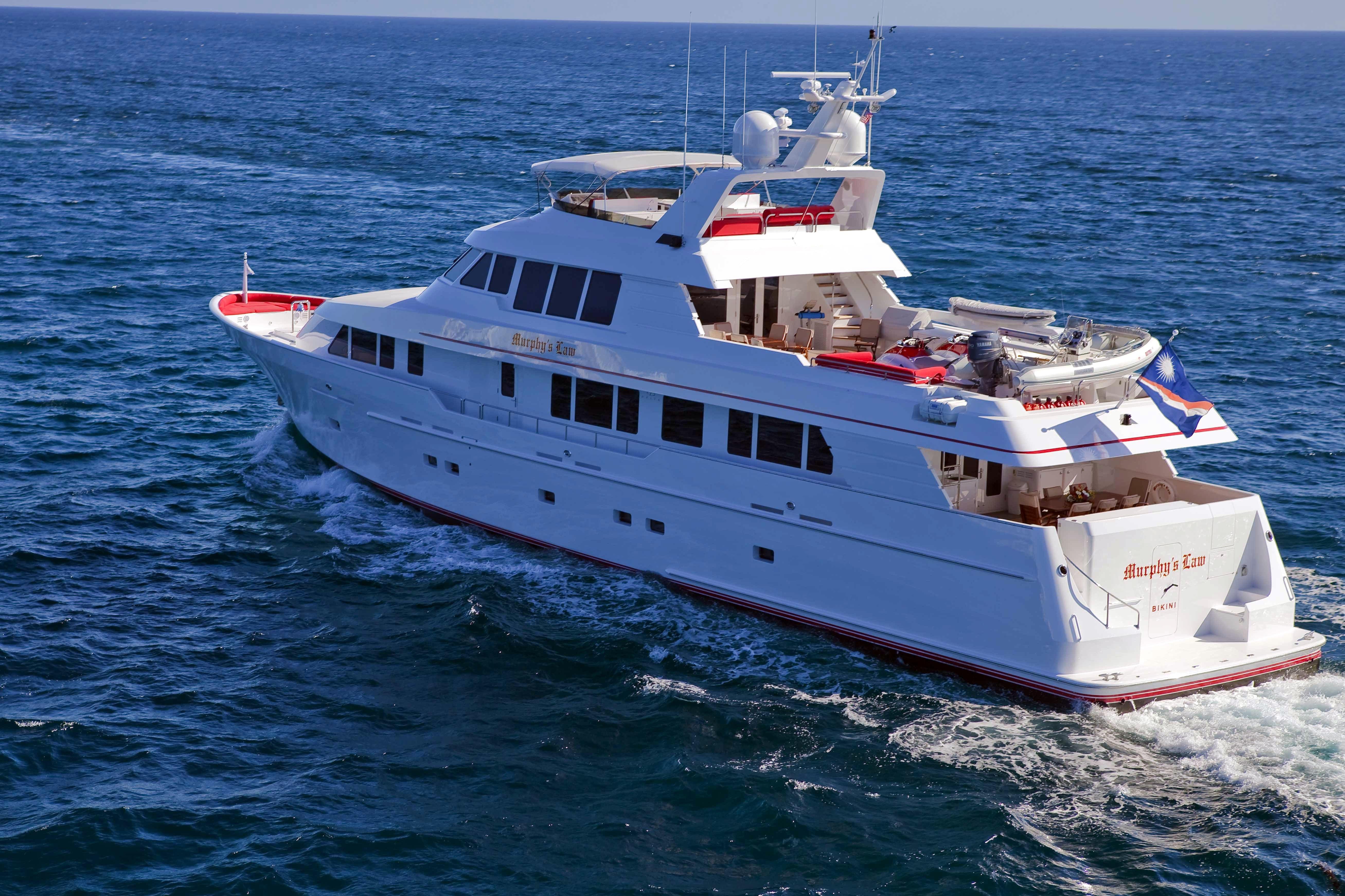 MURPHYS LAW Yacht Charter Details, Delta Marine | CHARTERWORLD Luxury ...