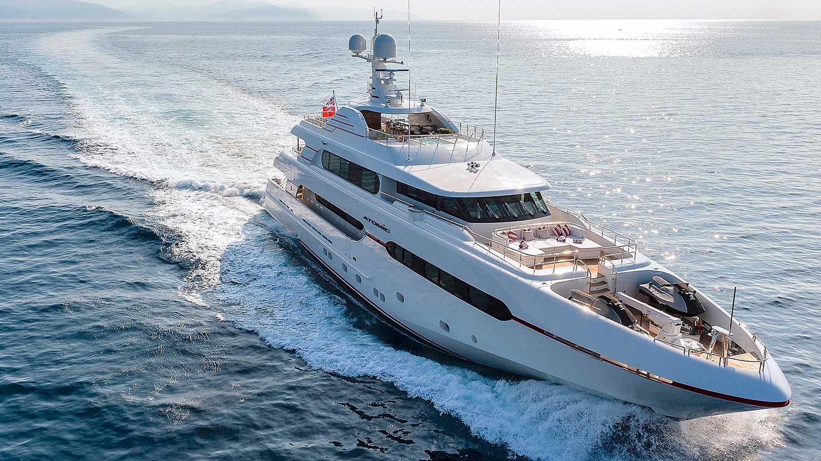 Yacht ATOM, Sunrise Yachts | CHARTERWORLD Luxury Superyacht Charters