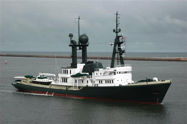 Yacht SEA RANGER, a Schichau Unterweser Converted Superyacht ...