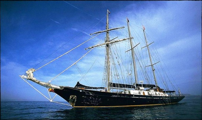Tall Ship SIR WINSTON CHURCHILL - Camper & Nicholsons Sailing Yacht