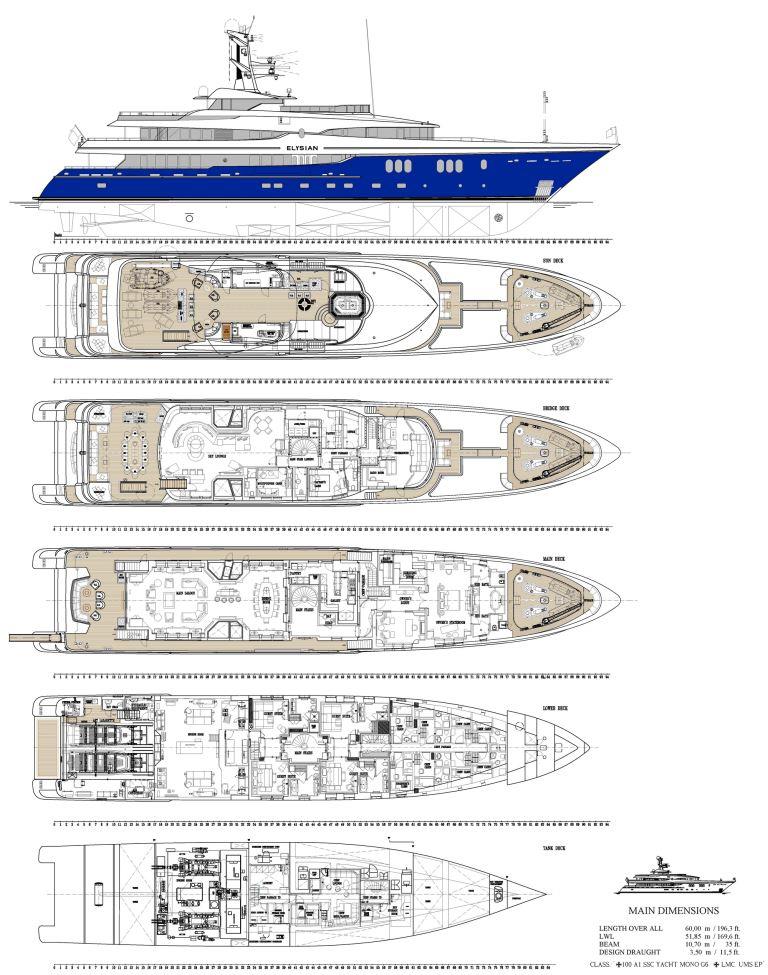 Mega Yacht Layout Floor Plans | Viewfloor.co