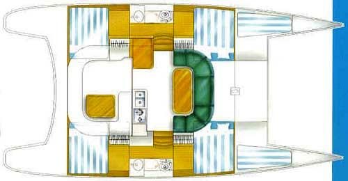 Nautitech 395 Yacht Charter Details, St Martin bareboat charter yacht ...