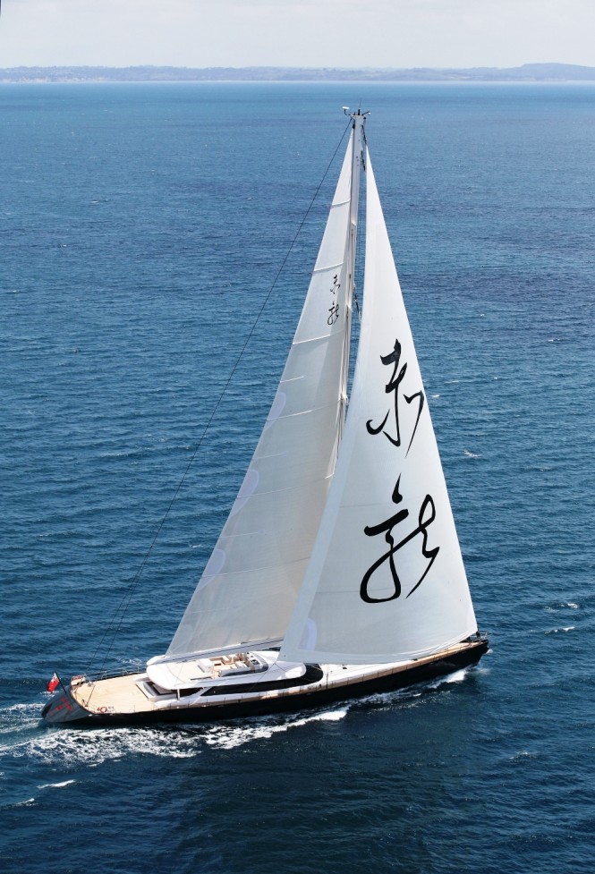 Superyacht Red Dragon Sailing In The South Pacific Yacht Charter