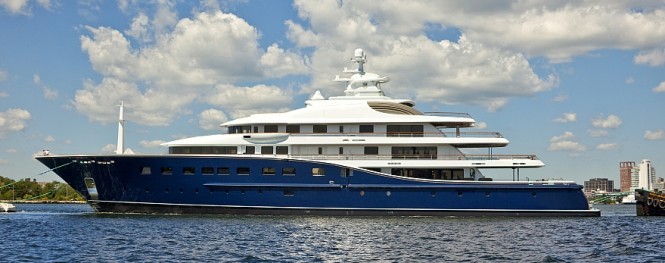 Mega yacht Cakewalk by Derecktor Shipyards — Yacht Charter & Superyacht ...