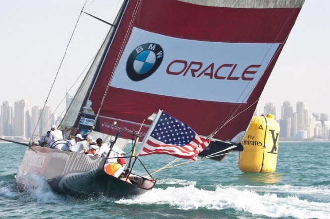 Louis Vuitton Trophy Dubai: Day 3, BMW Oracle Racing Extends Dominance ...