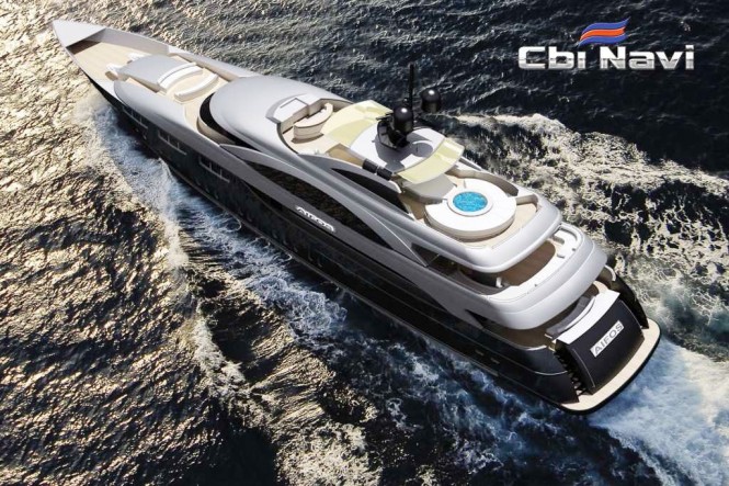 CBI 50 Superyacht Aifos by Cbi Navi nearing launch — Yacht Charter ...