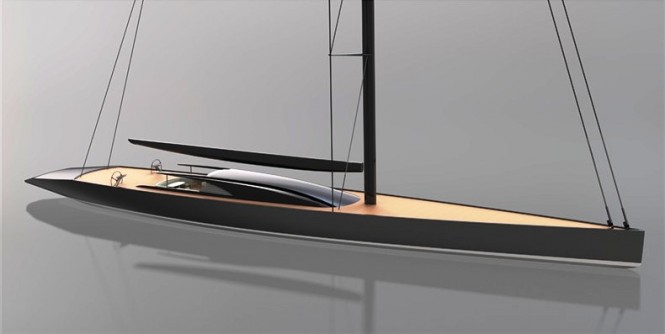 The Sailing yacht AGLAIA Design Concept by Dubois Naval Architects ...