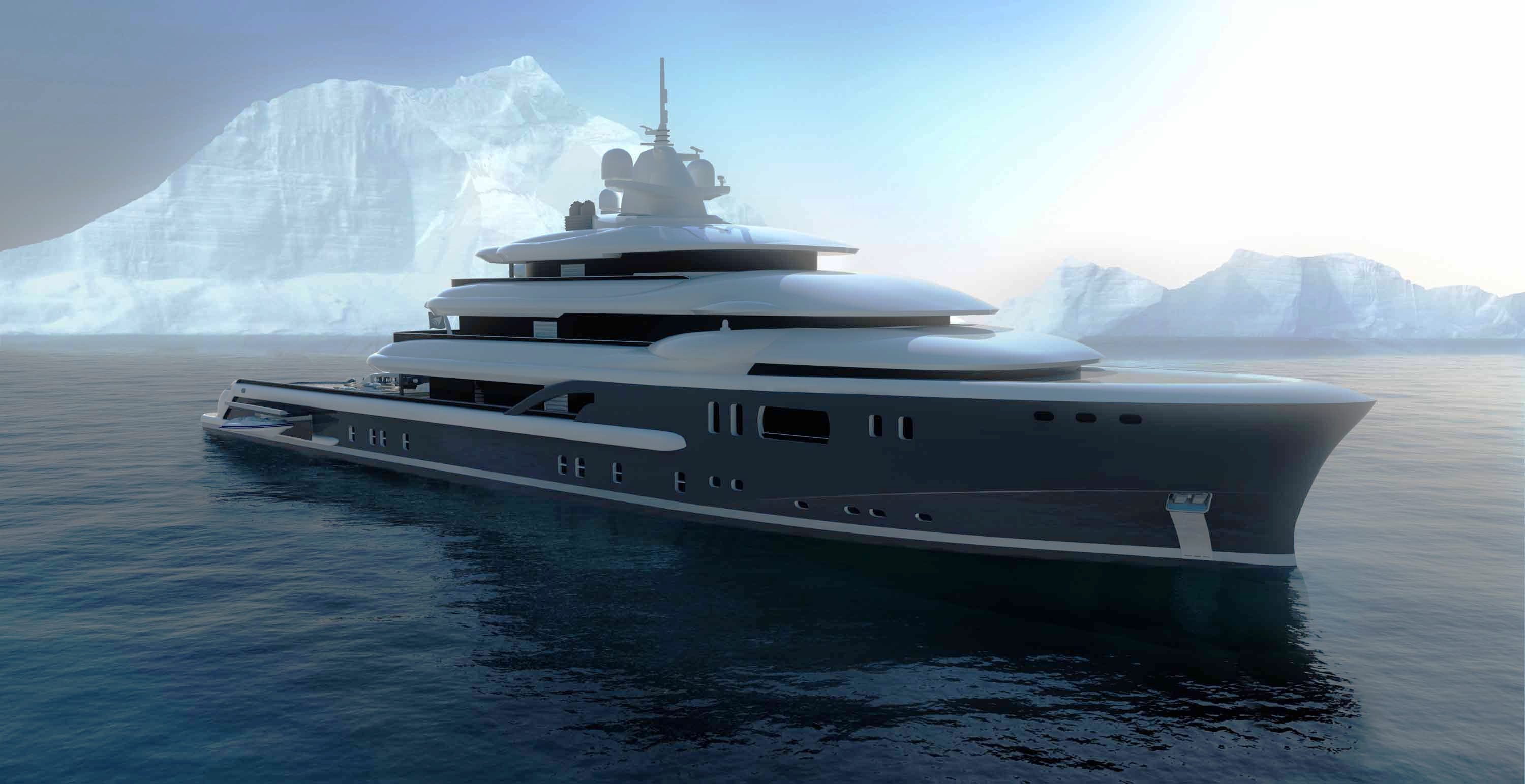 Explore 70 Superyacht – a Multifunction World Explorer concept by ...