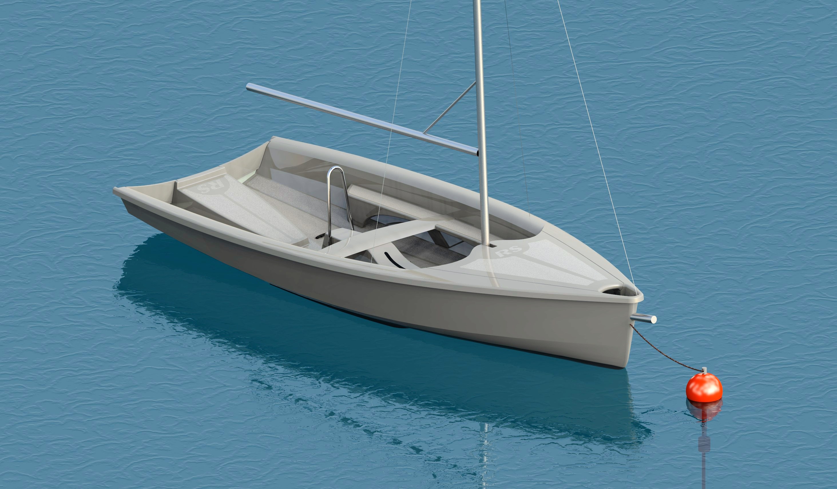 The RS Venture sailing dinghy – the superyacht toy for the whole family ...