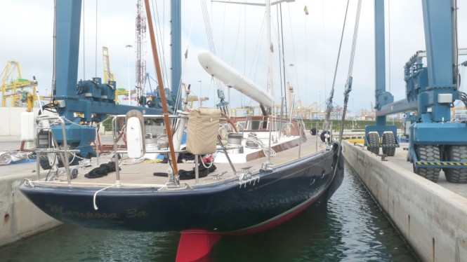 Varadero Valencia completes refit of Vitters sailing yacht MARIPOSA 3a ...