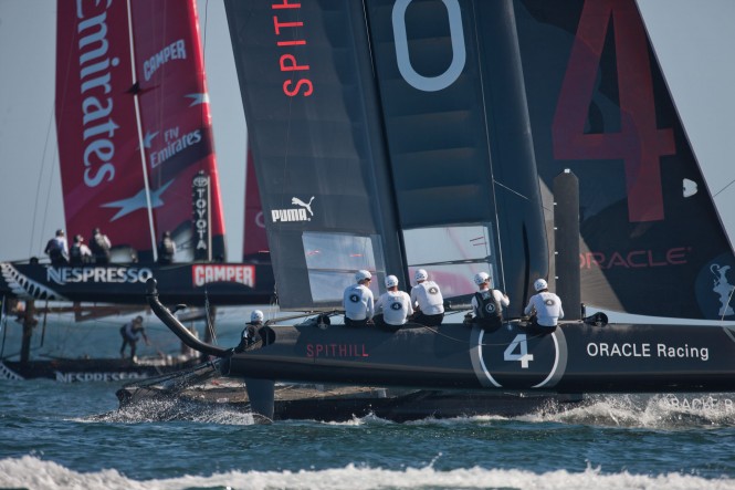 ORACLE Racing Spithill wins Match Race championship Cascais, Portugal ...