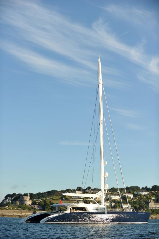 World’s Largest Sailing Catamaran Hemisphere engineered by BMT Nigel ...