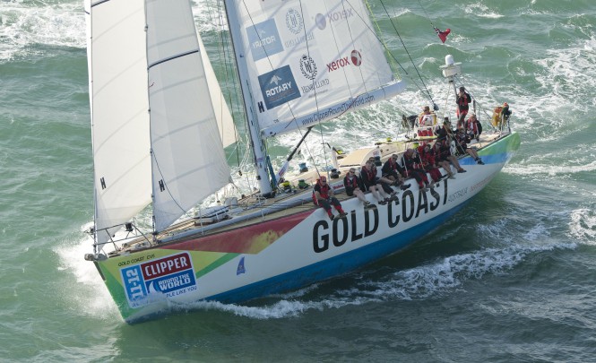 Boat Works hosts Clipper 68′ sailing yacht Gold Coast Australia — Yacht ...