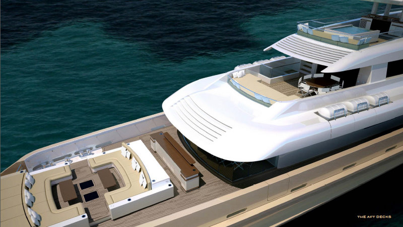 Smeralda Superyacht´s Decks — Yacht Charter & Superyacht News