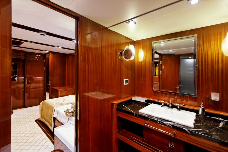 Glorious Superyacht Bathroom — Yacht Charter & Superyacht News