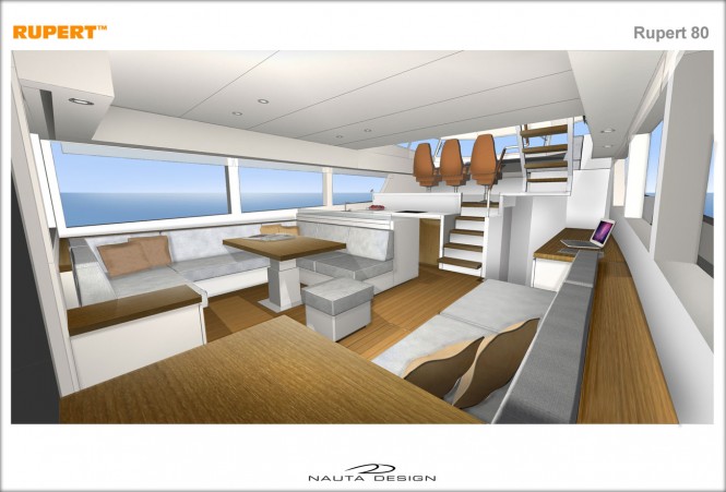 Luxury yacht Rupert 80 Interior — Yacht Charter & Superyacht News