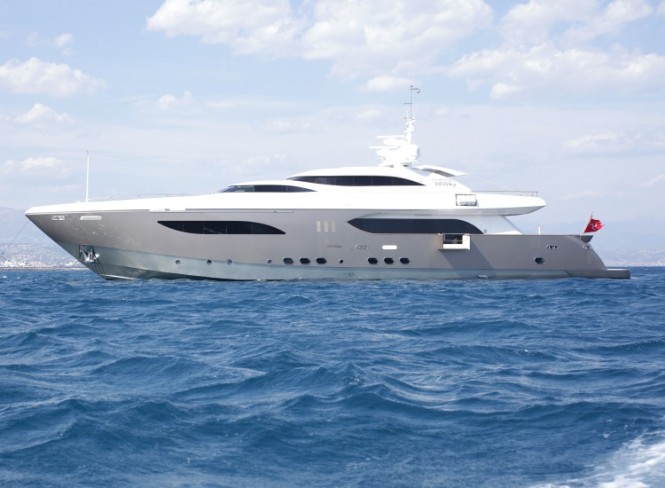 41m luxury charter yacht TATII by Tamsen Yachts — Yacht Charter ...