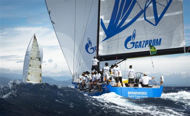 Swan 60 yacht Bronenosec is currently leading class 0 IRC at the ...