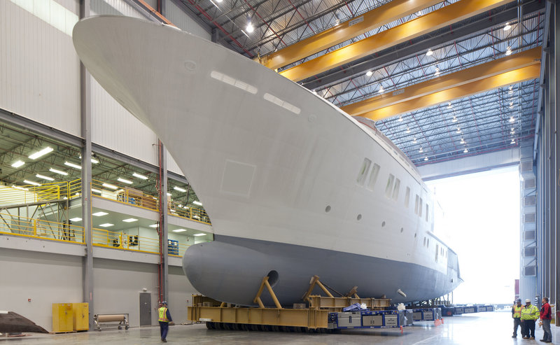 65,5m Delta Marine luxury motor yacht Project Invader (hull 211042 ...