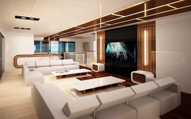 Superyacht 90 Sunreef Power - Saloon — Yacht Charter & Superyacht News