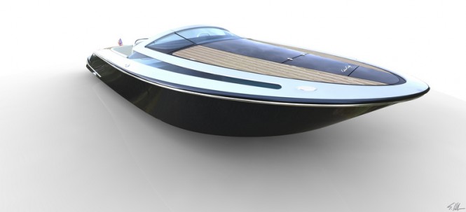 Image showing off well how the glass of the windshield integrates with ...