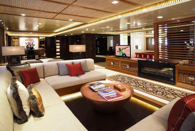 Proteksan Turquoise superyacht Vicky - Interior — Yacht Charter ...