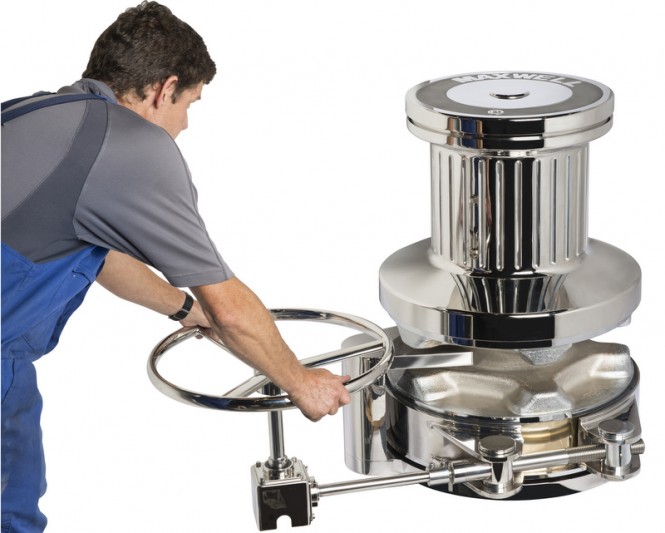 Maxwell SY38 Illustrating Unique Band Brake System — Yacht Charter ...