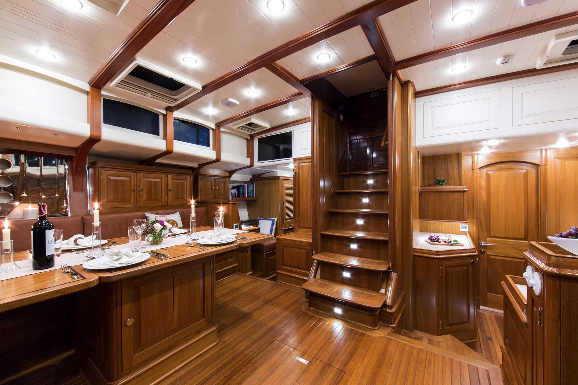 Tempus Fugit superyacht - Interior — Yacht Charter & Superyacht News