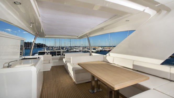 Prestige 750 Yacht - Exterior — Yacht Charter & Superyacht News