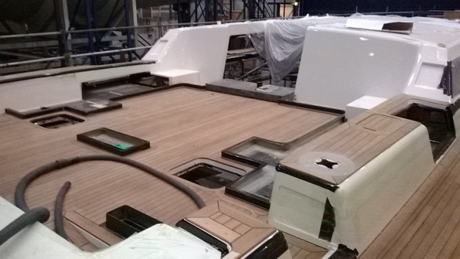 Sailing yacht Swan 105 RS - aft cockpit - Image credit to Nautor's Swan ...