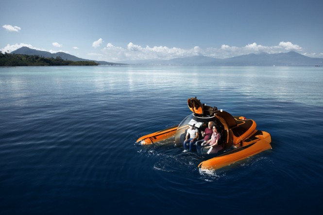 C-Explorer 3 submersible by U-Boat Worx at Sea — Yacht Charter ...