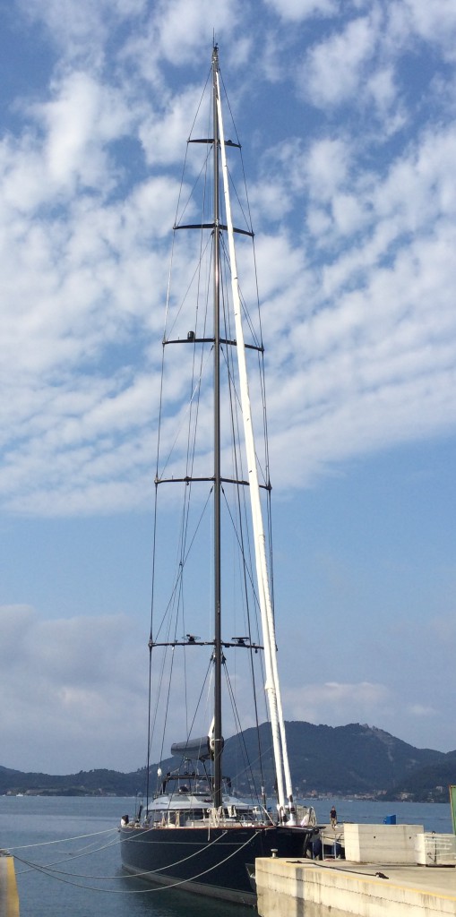 60m Perini Navi Sloop Perseus^3 - Image courtesy of Doyle Sailmakers ...