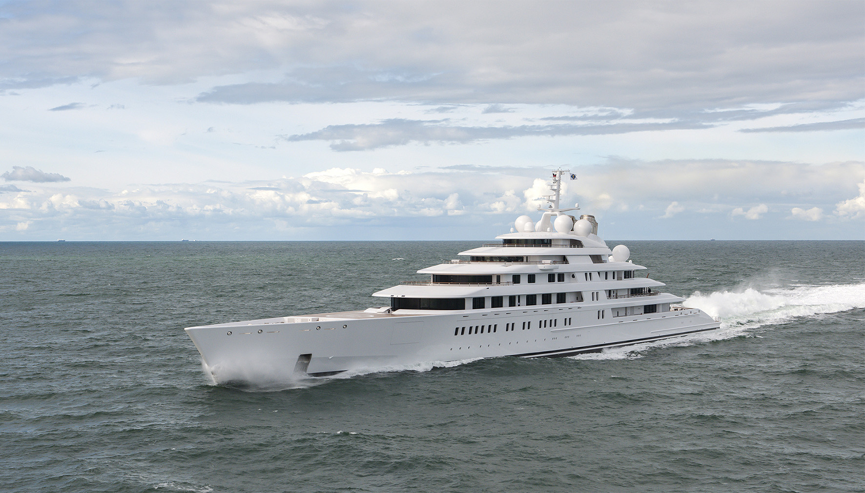 180m mega yacht AZZAM built by LURSSEN ©Klaus Jordan — Yacht Charter ...