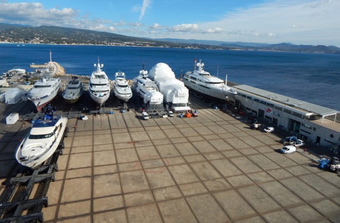 Monaco Marine shipyard in La Ciotat again at full power — Yacht Charter ...